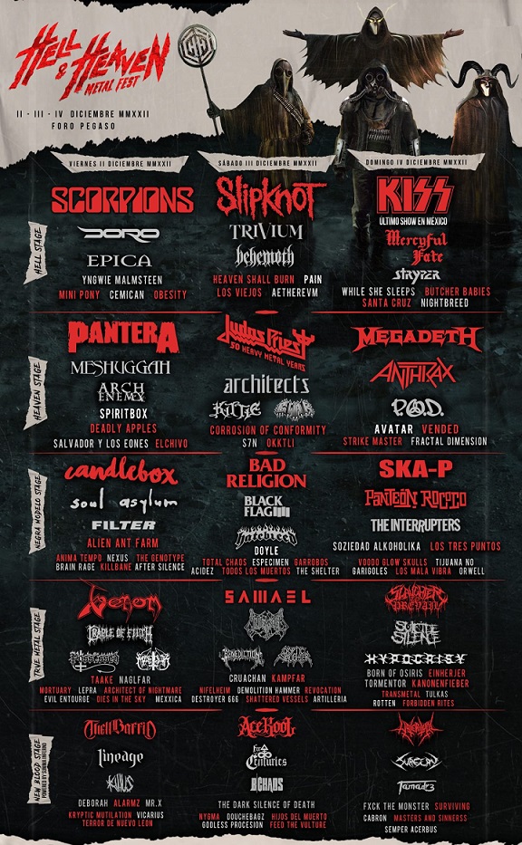 El festival ‘Hell & Heaven’ 2022 se acerca | Los Mejores Rock